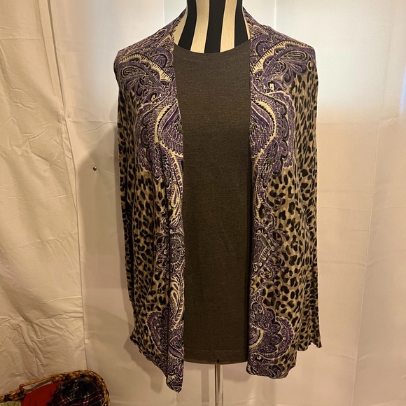 Chico's | Sweaters | Chicos Knit Boho Cardigan | Poshmark